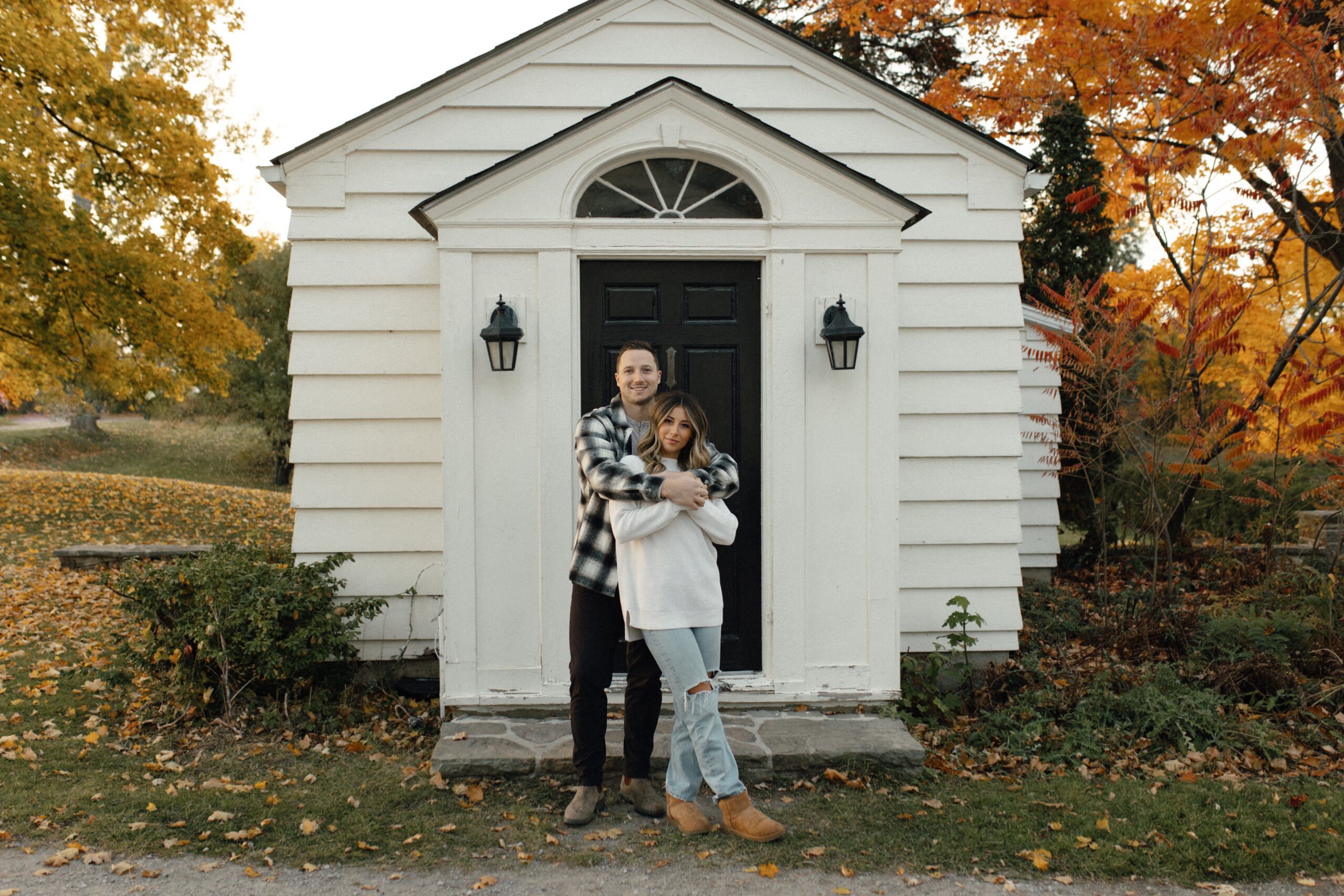Adam + Madison Autumn Engagement Shoot - Jessica Lynn Films